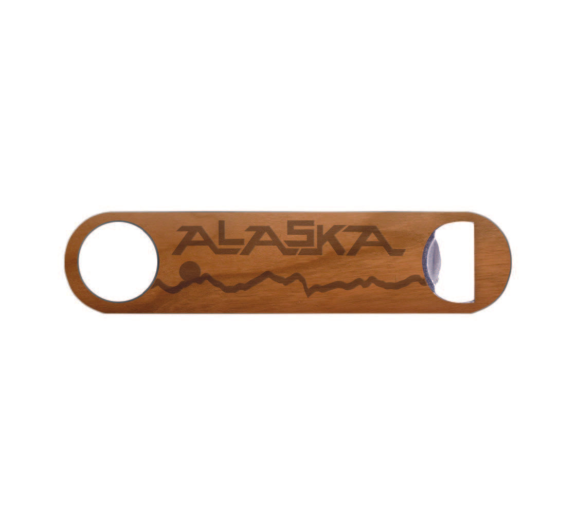 Alaska Horizon Wood Bottle Opener – Cascade Provisions
