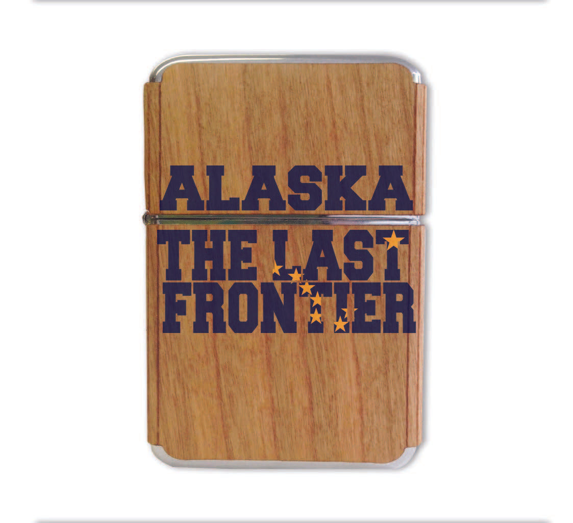 Alaska the Last Frontier Wood Lighter – Cascade Provisions