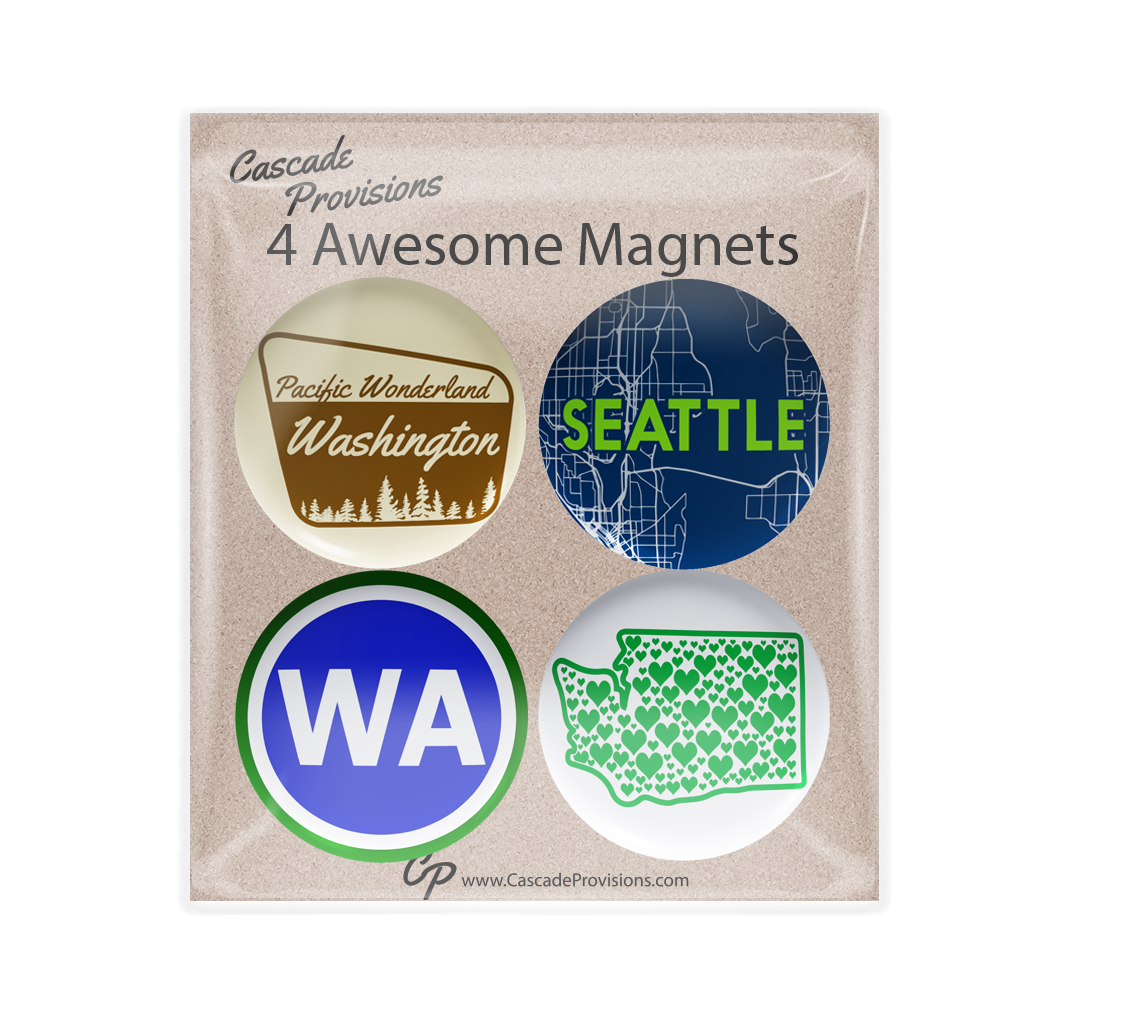 WA Home Magnet Pack – Cascade Provisions