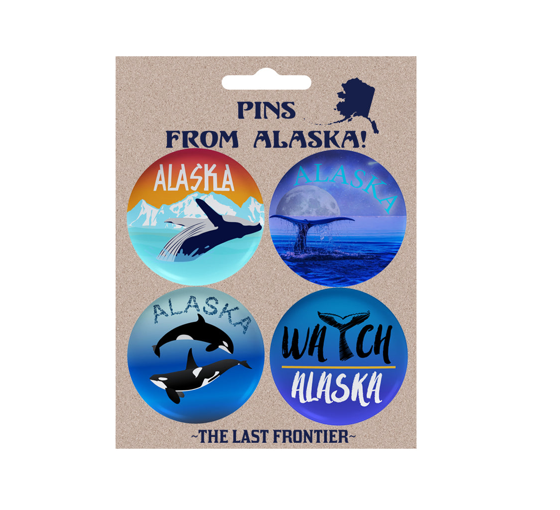 Whale Watch Pin Pack – Cascade Provisions