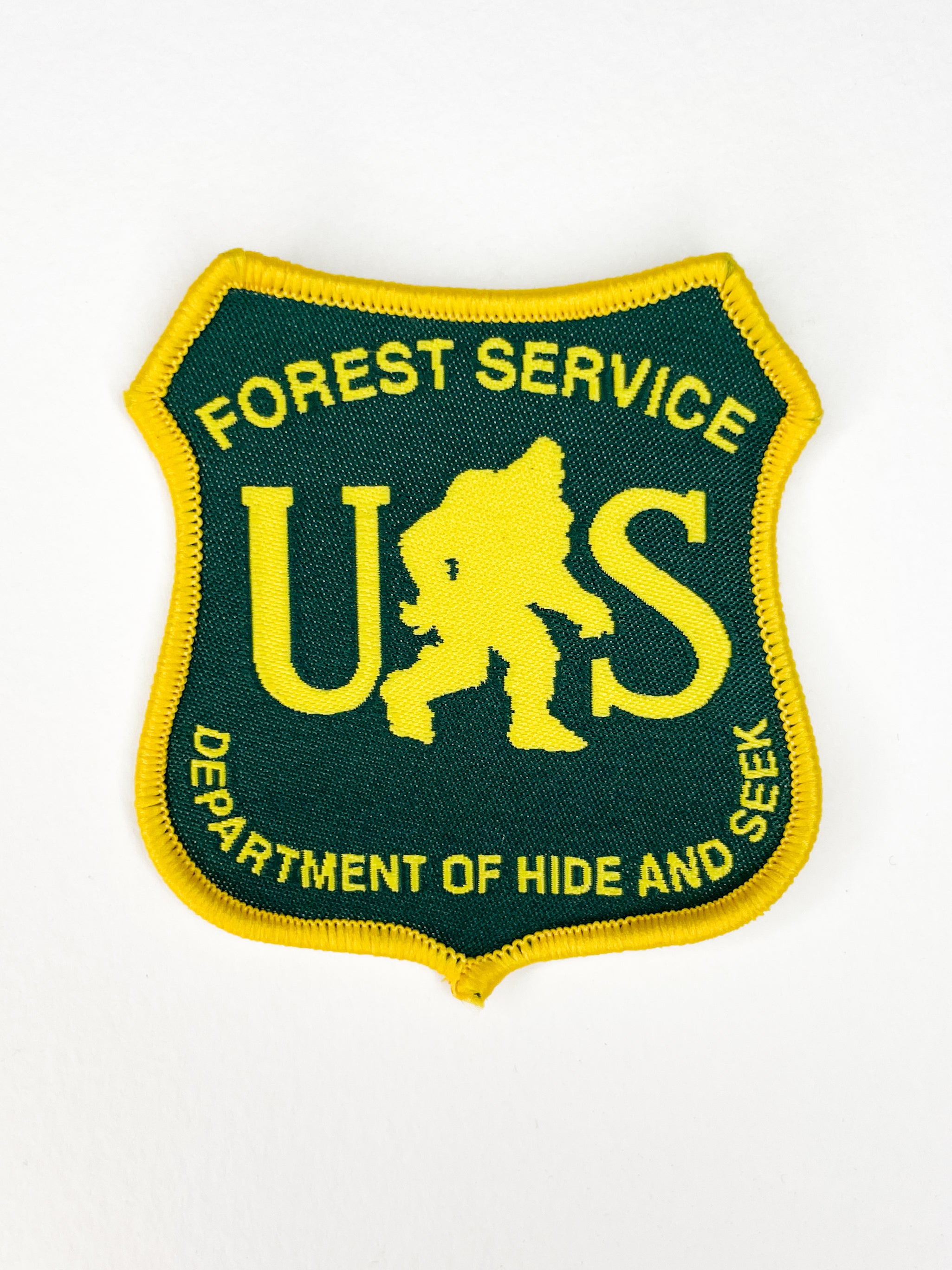 Bigfoot Forest Service Woven Patch – Cascade Provisions
