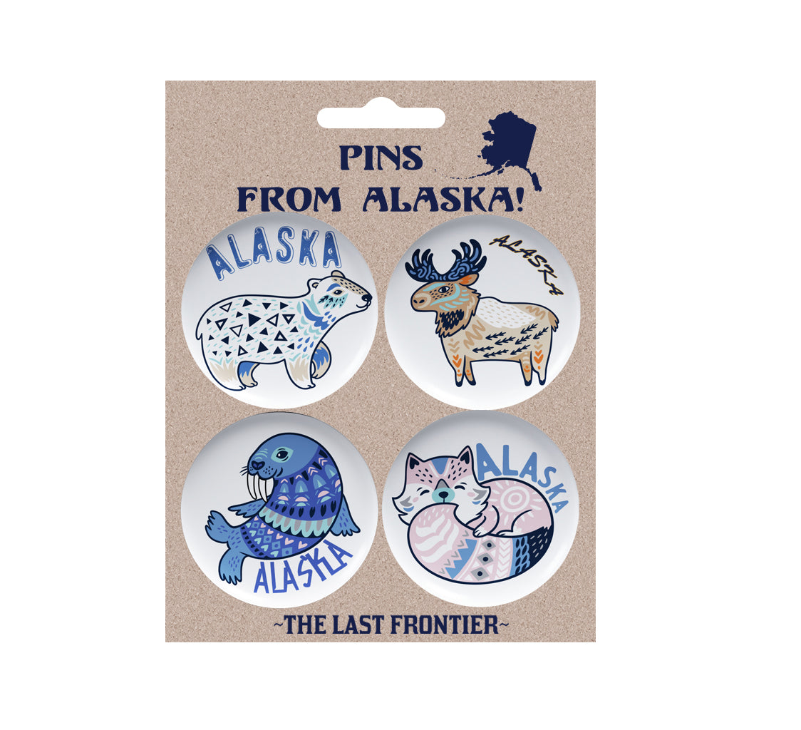 Arctic Animal Pin Pack – Cascade Provisions