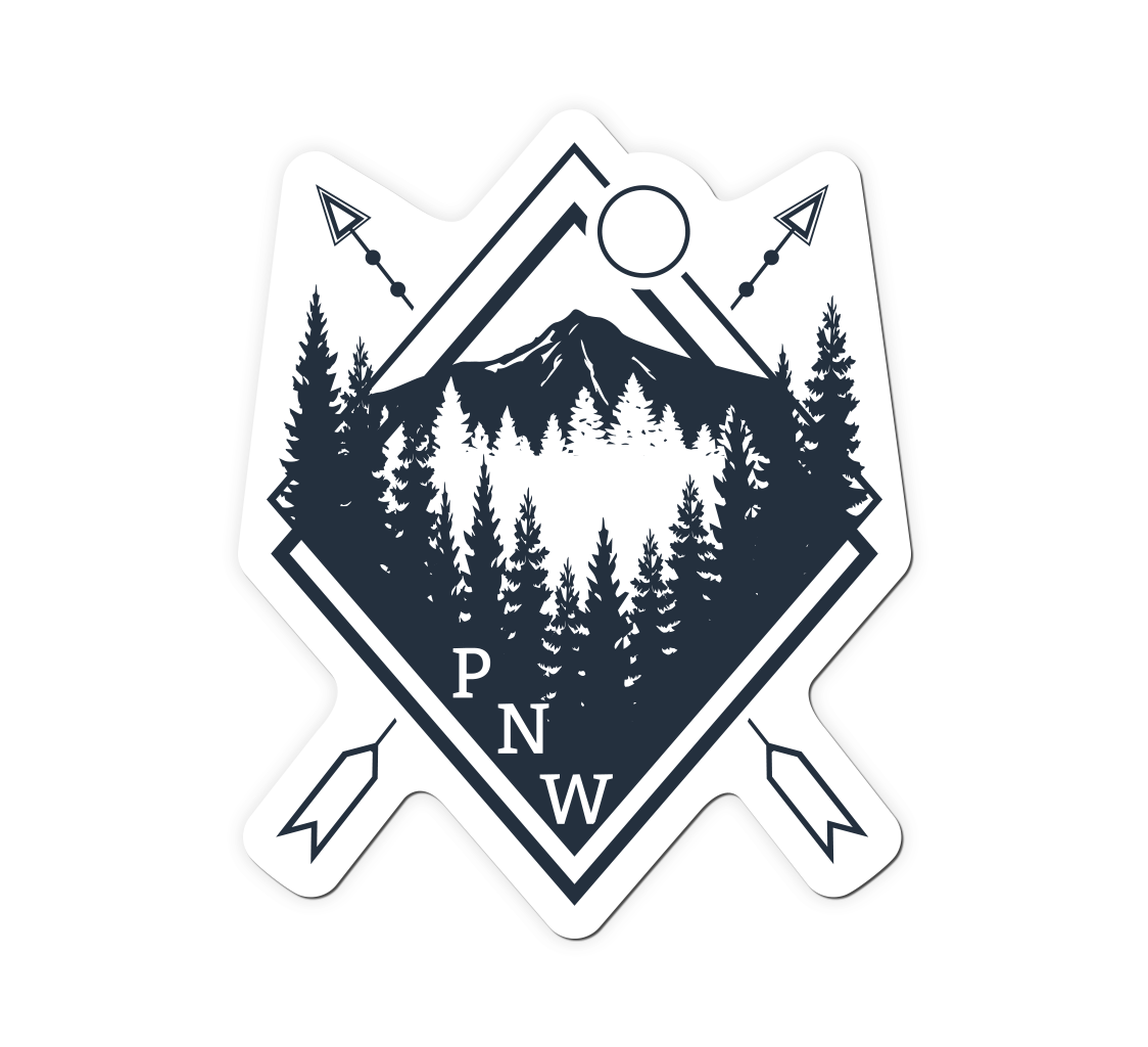 Pacific Northwest Badge Sticker – Cascade Provisions