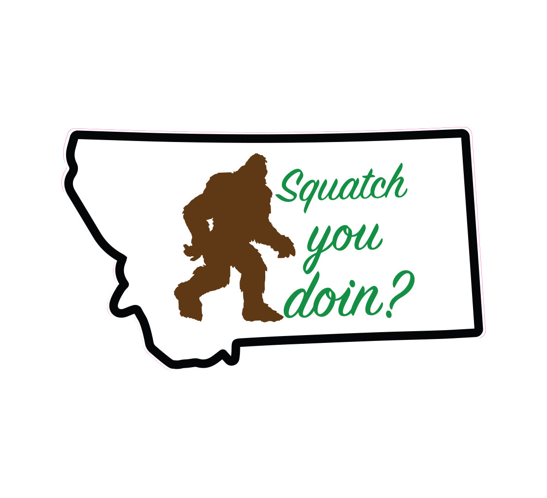 MT Squatch Sticker – Cascade Provisions