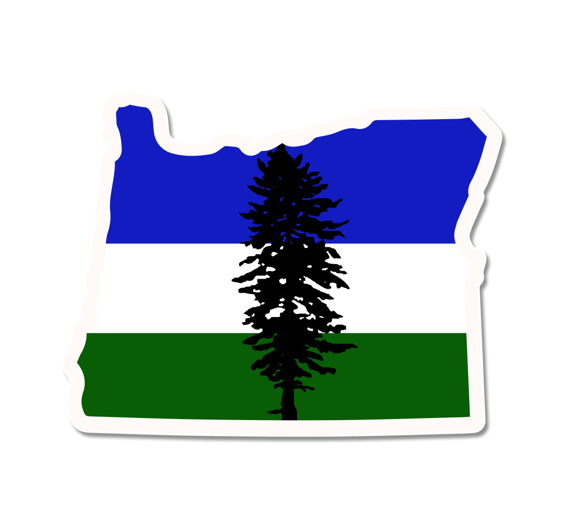 OR Cascadia Vinyl Sticker – Cascade Provisions