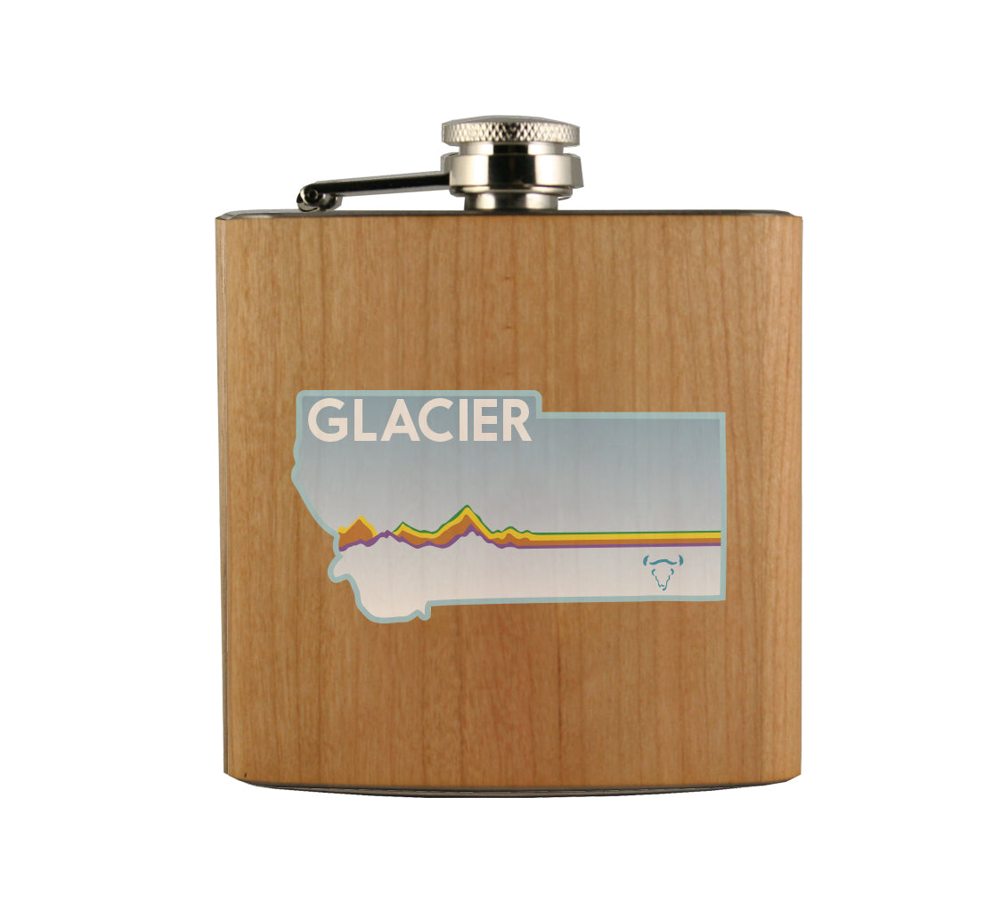 Glacier State Plate Flask – Cascade Provisions